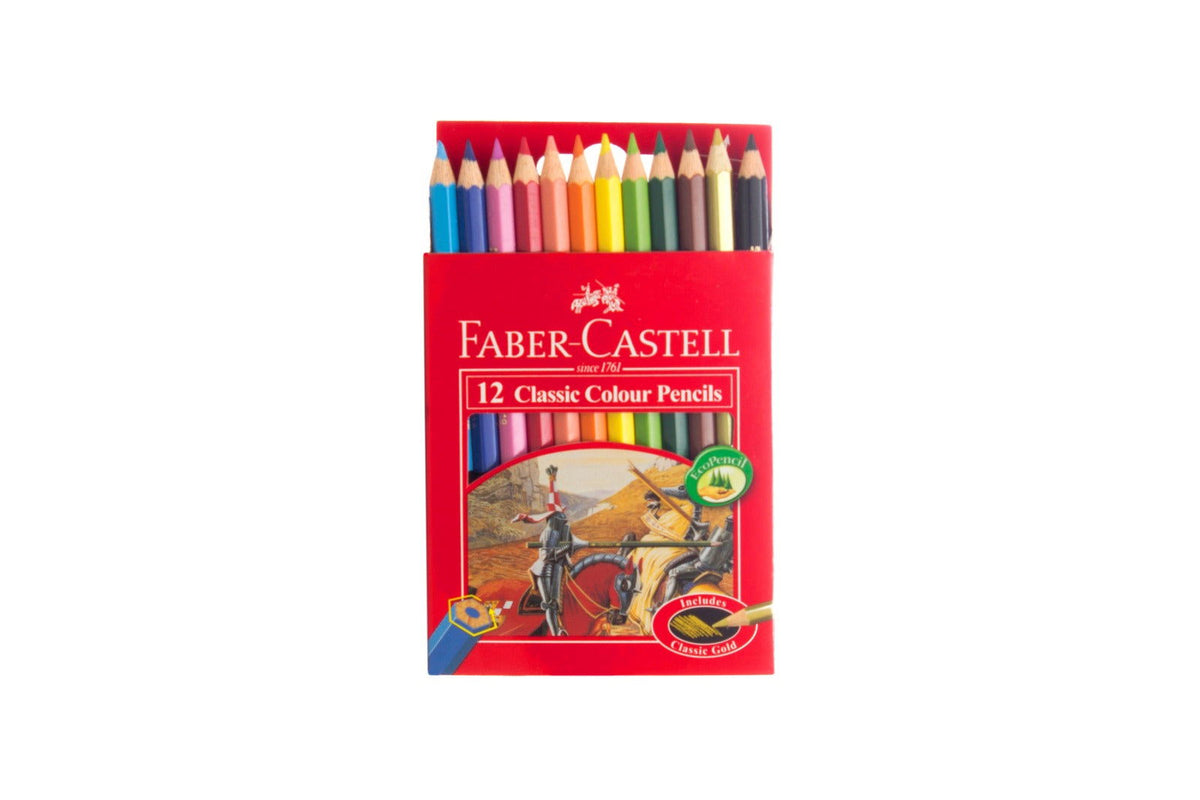Faber Castell 12 Short Classic Colour Pencils – Stockist.pk